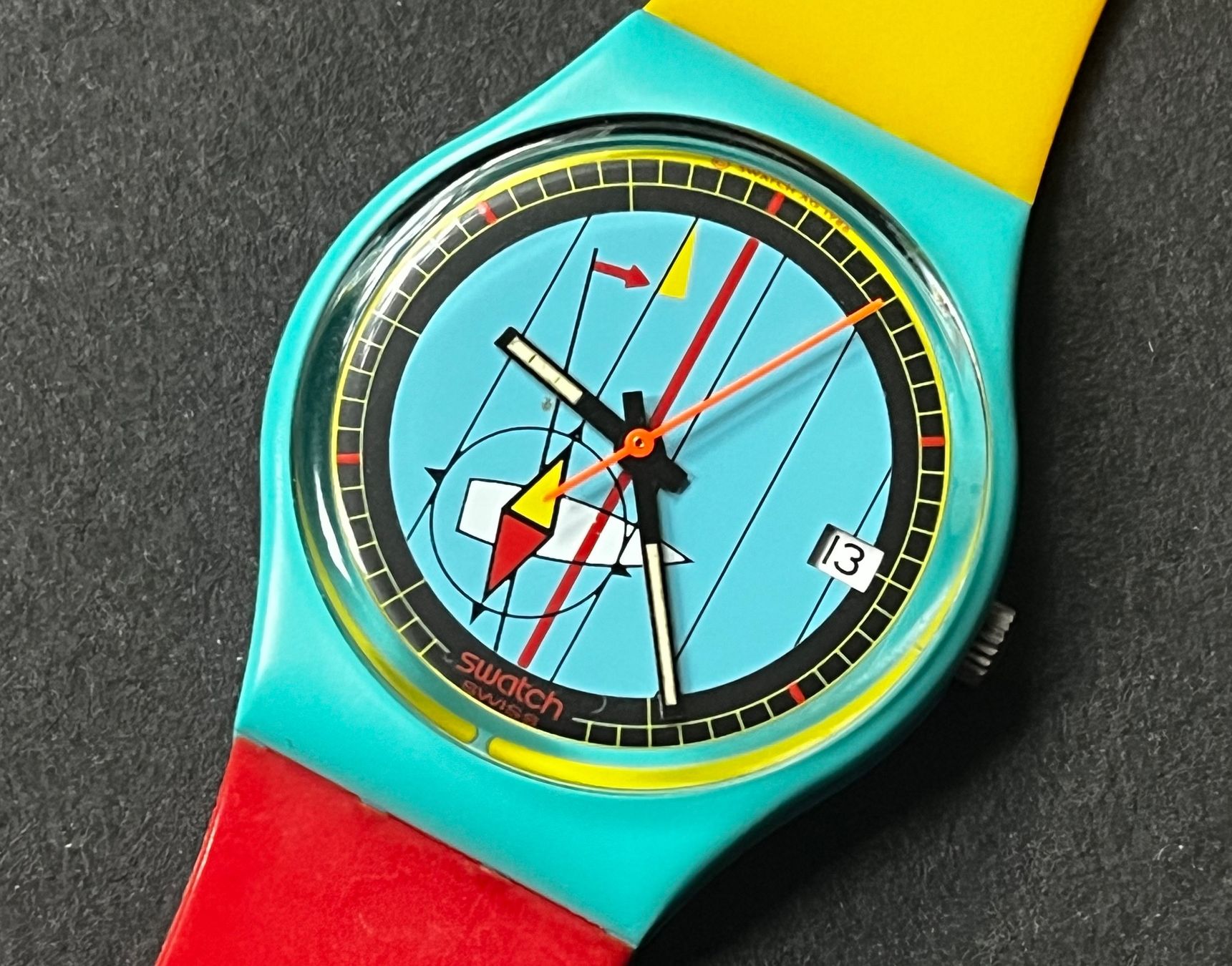 Swatch Gent Pago Pago GL400 1987 selten - Dummy (Neu (gemäss ...