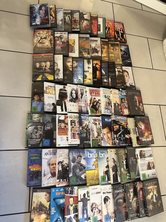 Grosse DVD Sammlung Set ca 70 Filme DVDs (Gebraucht) in Deitingen für CHF 24.95 – mit Lieferung ...