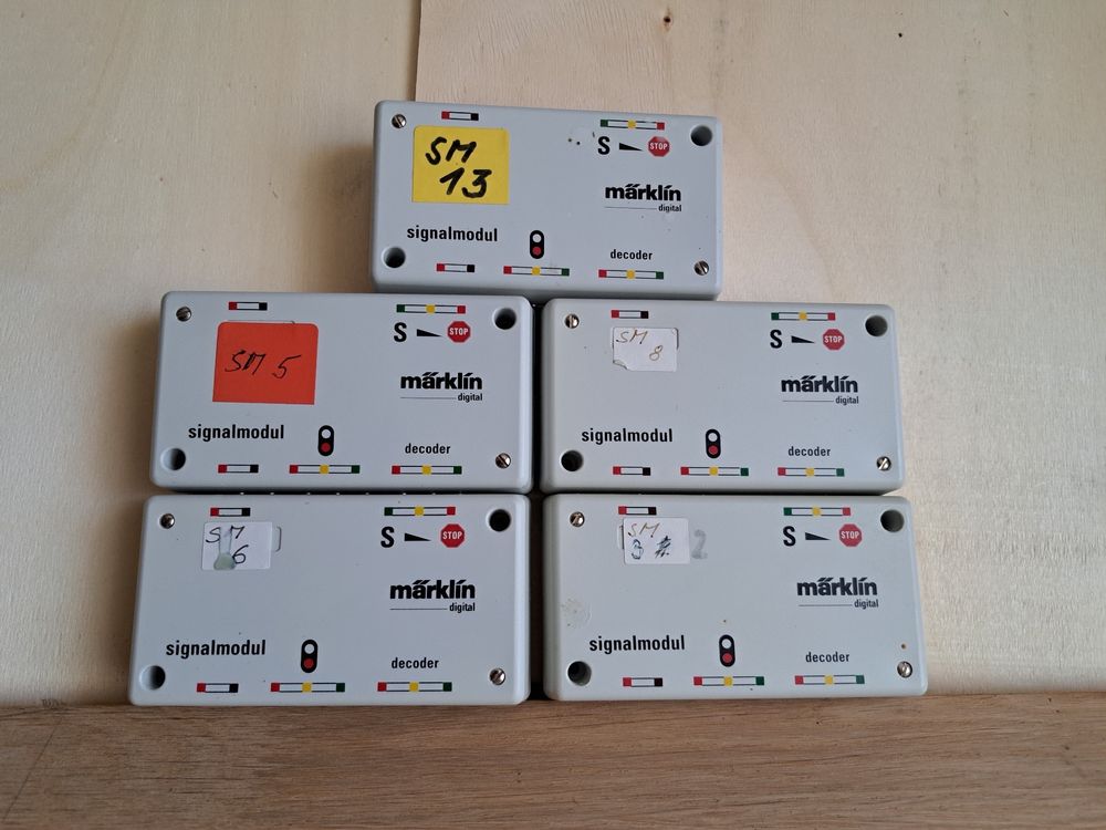 MÄRKLIN 72441 SIGNALMODUL 5 Stk (Gebraucht) in Balsthal für CHF 96 – mit Lieferung auf Ricardo ...