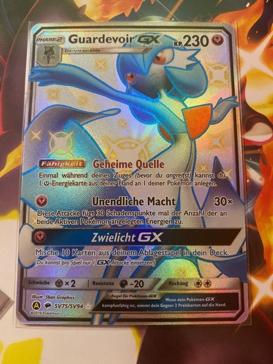 Pokemonkarte Guardevoir GX Shiny (Neu (gemäss Beschreibung)) in Neuhausen für CHF 60 – mit ...
