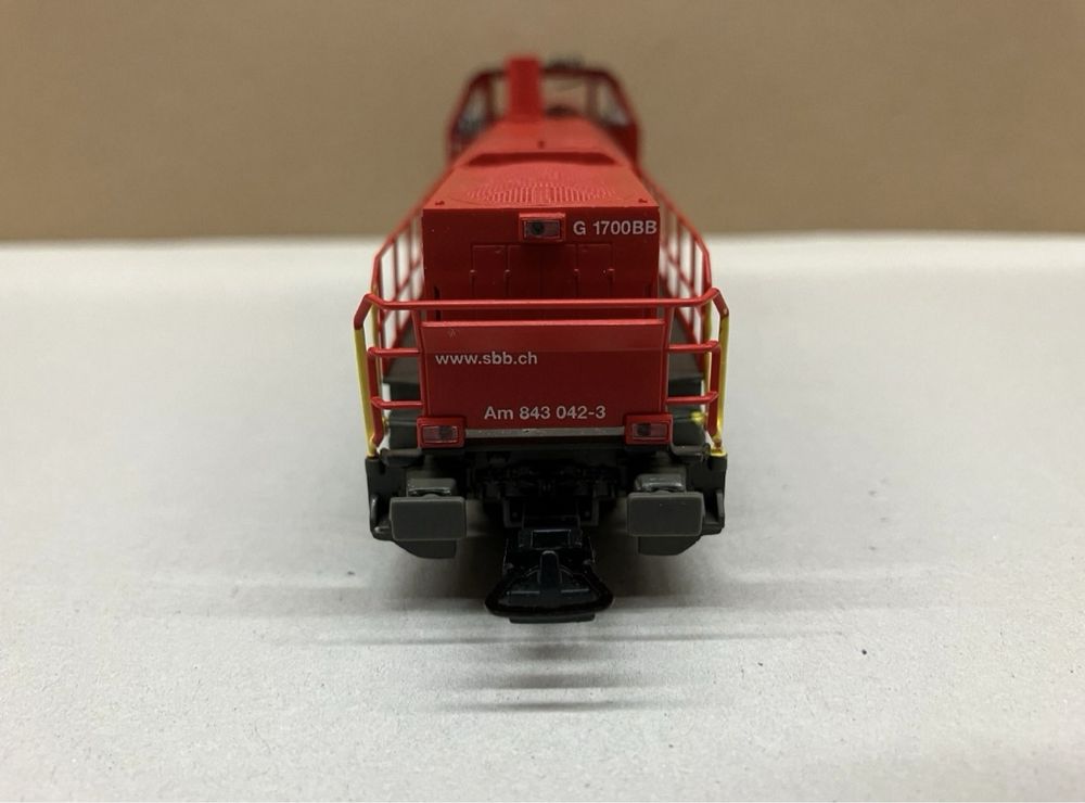 PIKO 59201 SBB Am 843 042-3 rot, H0 WS Digital (Gebraucht) in Neyruz FR ...