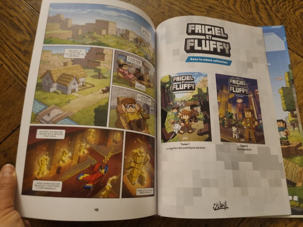 BD Frigiel et Fluffy T.3 Comme Neuf! Aventure Minecraft (D'occasion) à ...