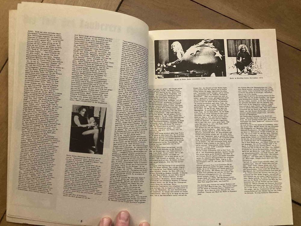 Vaughan Bodè - U-Comix Sonderband Volksverlag 1977, 150 S. (Gebraucht ...