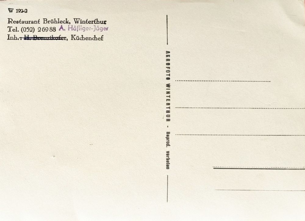 Winterthur - Restaurant Brühleck - Haldengut Bier | Kaufen auf Ricardo Winterthur - Restaurant Brühleck - Haldengut Bier | Kaufen auf Ricardo