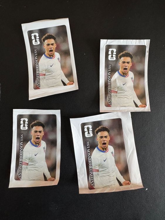Antonee Robinson Panini Coca Cola Extra Sticker FIFA WM 2026 (Neu ...