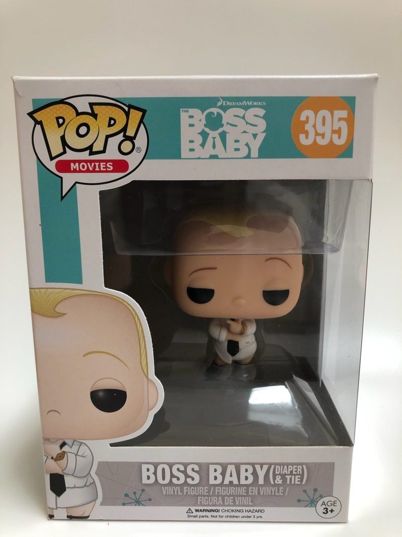 Funko POP! Dreamworks The Boss Baby - Boss Baby Diaper & Tie (Neu und ...