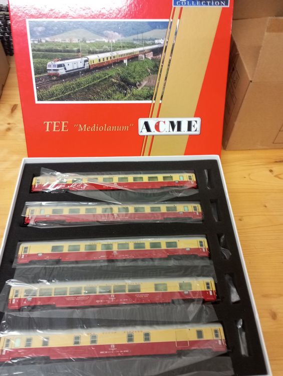 ACME H0: TEE FS Komposition Mediolanum 5-teilig (Neu (gemäss ...