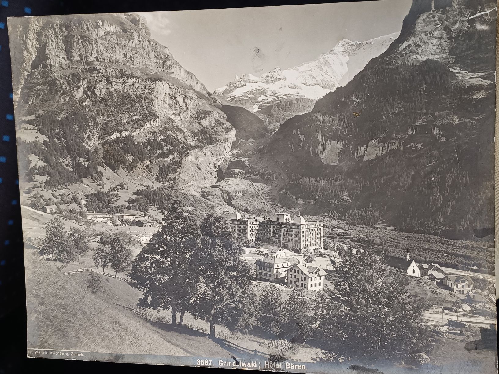 Altes Photo / Grindelwald - Hotel Bären Ausgabe ca. 1910 (Gebraucht) in ...