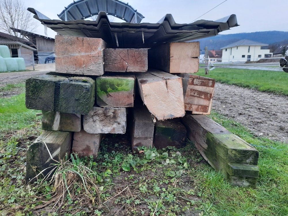 Alte Holzbalken (Gebraucht) in Wahlen für CHF 51 – mit Lieferung auf ...
