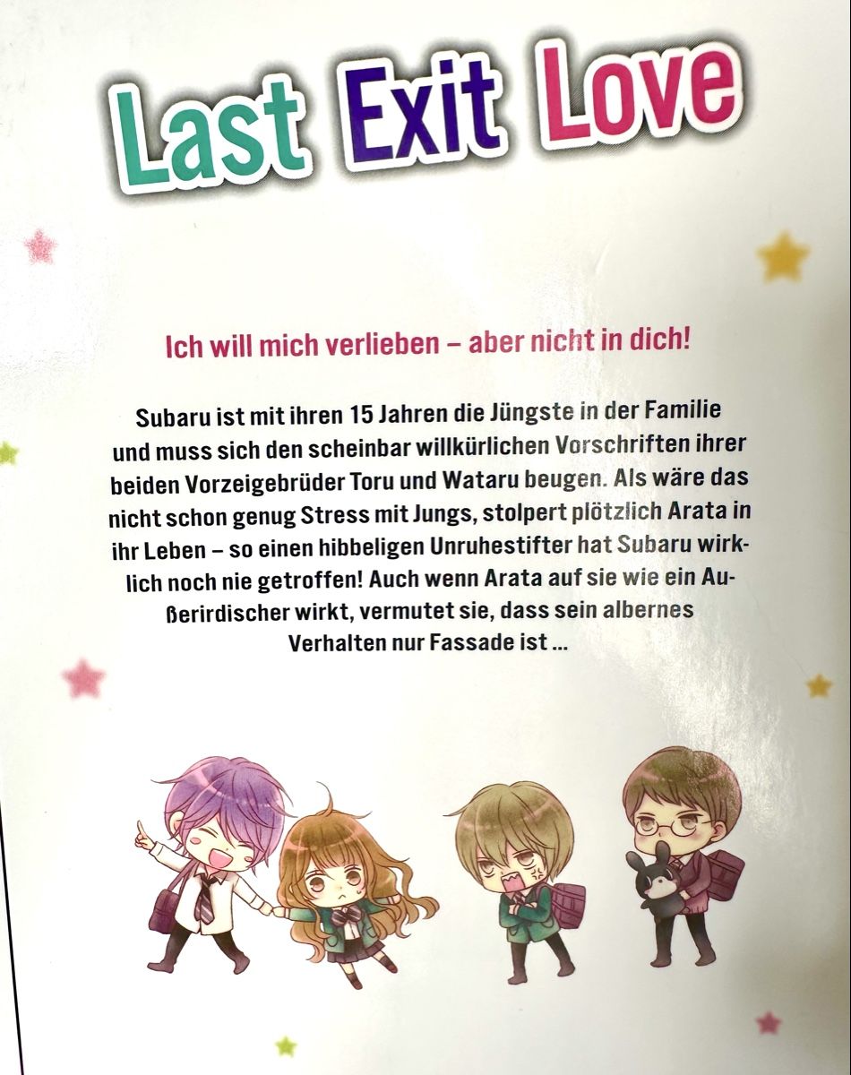Mangas Last Exit Love, Komplettset, Band 1-5, Mayu Sakai (Gebraucht) in ...