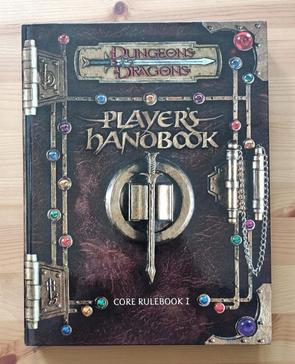 DnD Dungeond & Dragons Players Handbook 3e Core Rulebook 1 (Neu (gemäss ...