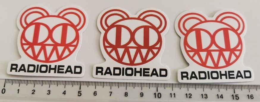 Radiohead - 3 Sticker (Neu (gemäss Beschreibung)) in Wilen b. Wollerau ...