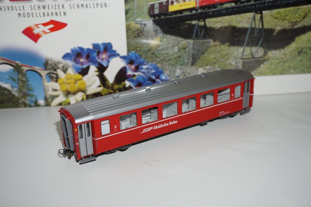 BEMO 7266 100 - RhB Berninabahn Startset H0m (Gebraucht) in Matten b ...