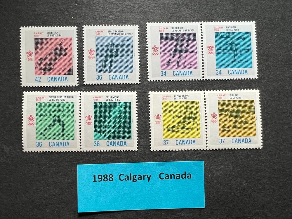 Canada Olympia Winter Calgary 1988 ** (E951) (Neu (gemäss Beschreibung ...