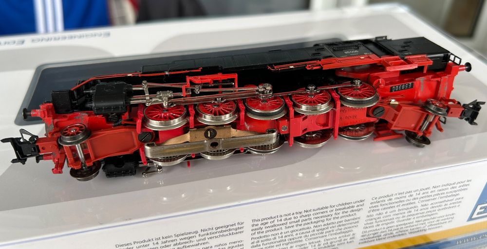 BR 85 Märklin 3308 AC ESU V5 mfx Hochleistungsantrieb, Rauch (Gebraucht ...