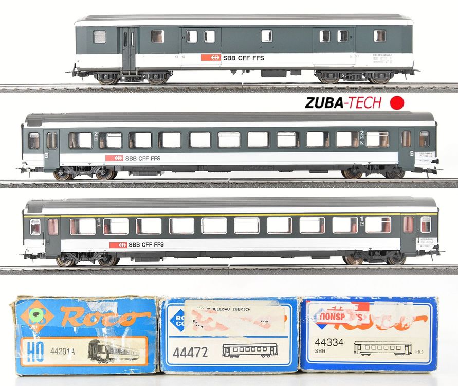 Roco 3x EW IV Personenwagen der SBB H0 GS mit OVP | Kaufen auf Ricardo