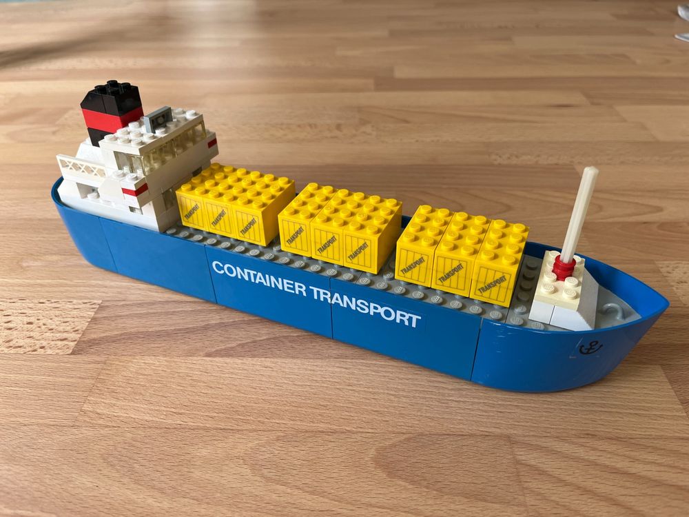 LEGO 315, Container Schiff, schwimmfähig, Vintage, 70er | Kaufen auf ...