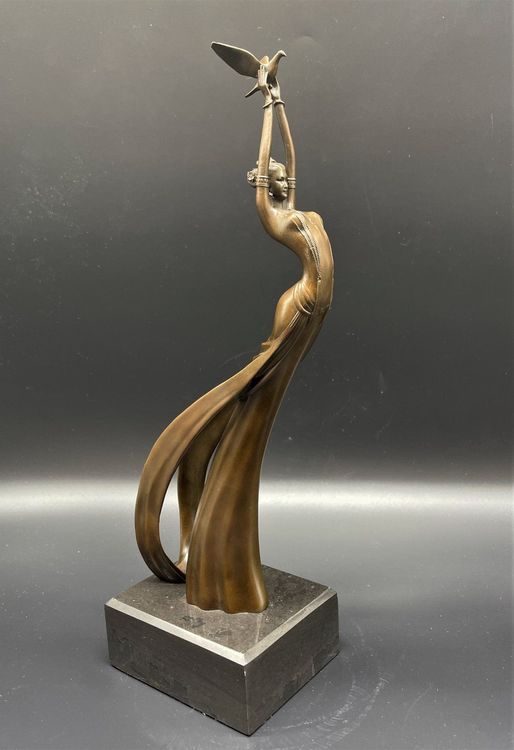 Bronze Skulptur, signiert (Gebraucht) in Boll für CHF 250 – mit Lieferung auf Ricardo kaufen