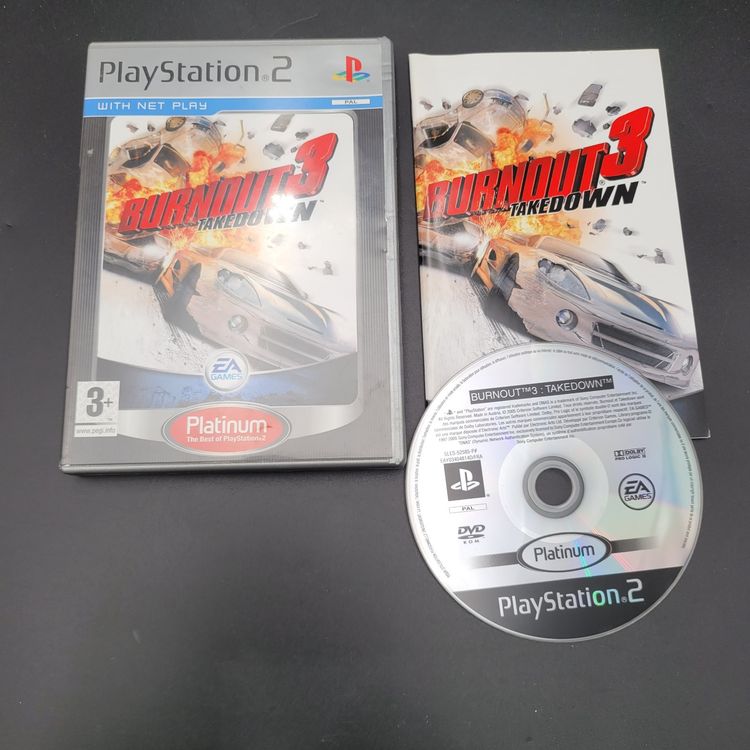 Burnout 3 Takedown PS2 (Gebraucht) in Domat/Ems für CHF 9.9 – mit Lieferung auf Ricardo kaufen