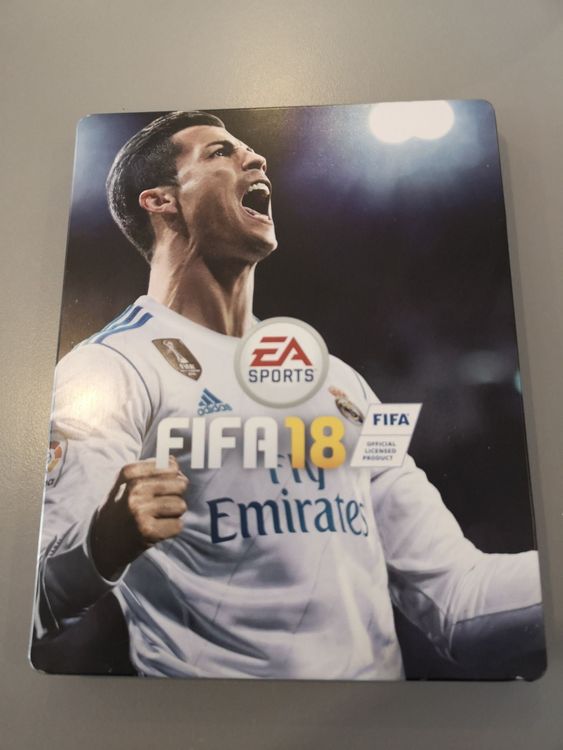 FIFA 18 Steelbook, NUR, ohne Game, TOP | Kaufen auf Ricardo