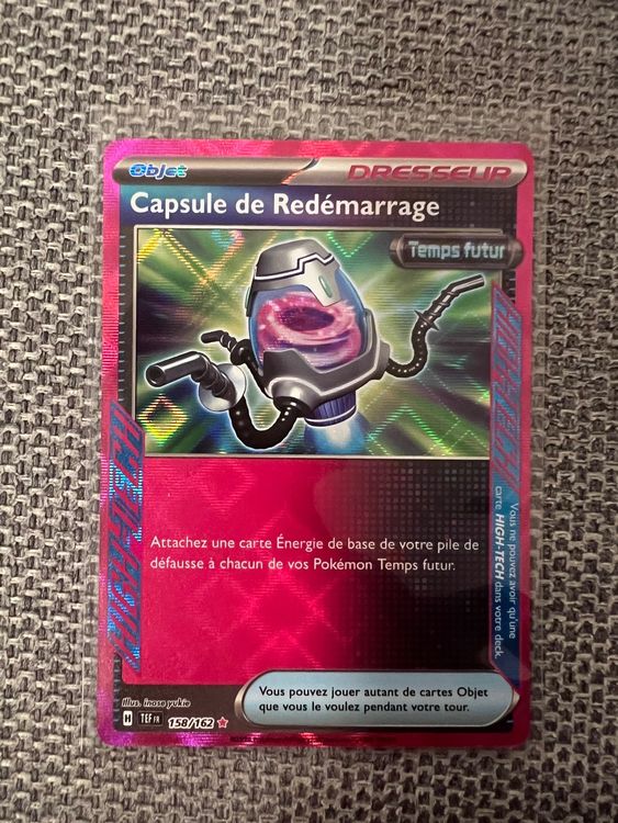 Pokémon Forces temporelles: Capsule Redémarrage 158/162 FR | Kaufen auf ...