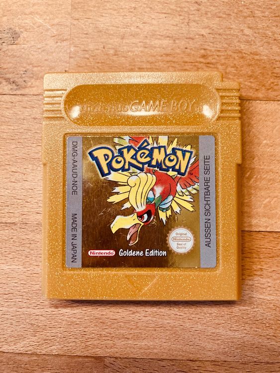 Pokemon Goldene Edition, GameBoy Color Spiel (Gebraucht) in Baden für ...
