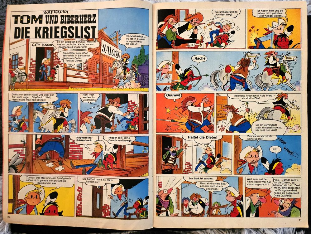 Tom und Biber 1969, Heft Nr. 4 (Fix und Foxi Sonderausgabe) (Gebraucht ...