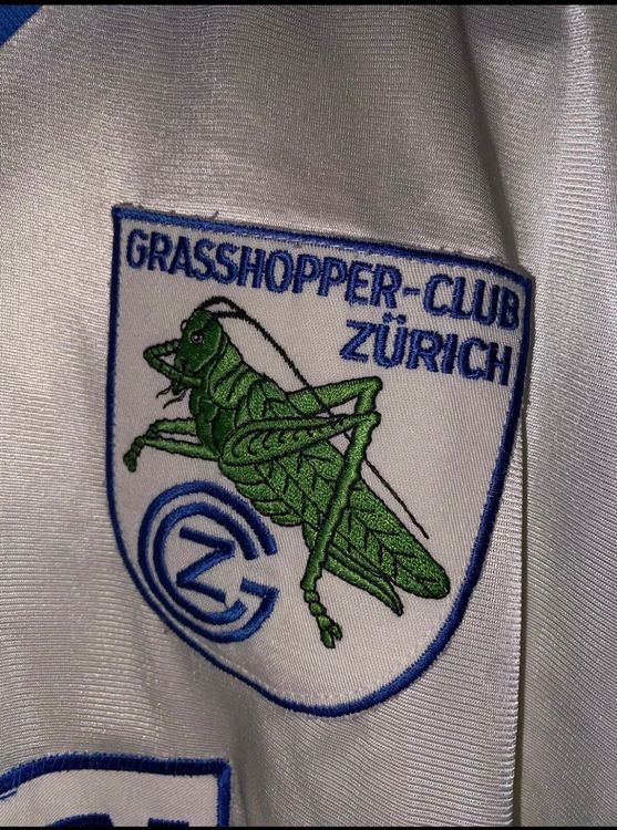 GC GCZ Grasshoppers Zürich Vintage Replica Trikot 1989/90 (Gebraucht ...