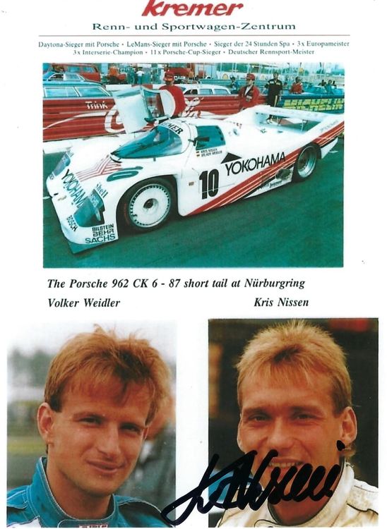 Kris Nissen, Sportwagen-Weltmeisterschaft (Gebraucht) in Aarburg für ...