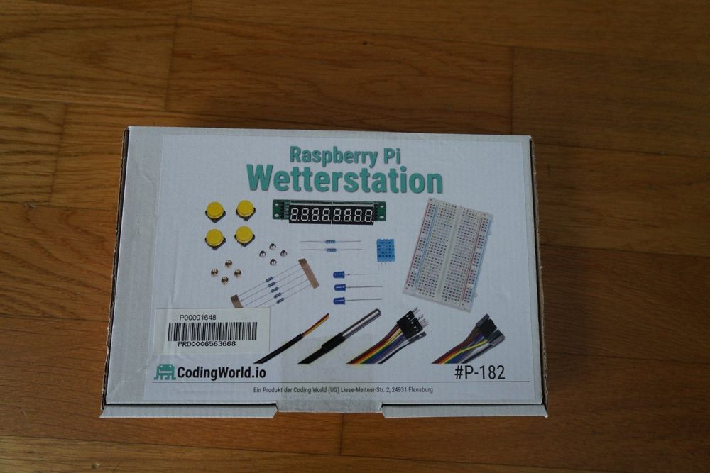 Raspberry Pi Wetterstation Kit (Neu und originalverpackt) in ...
