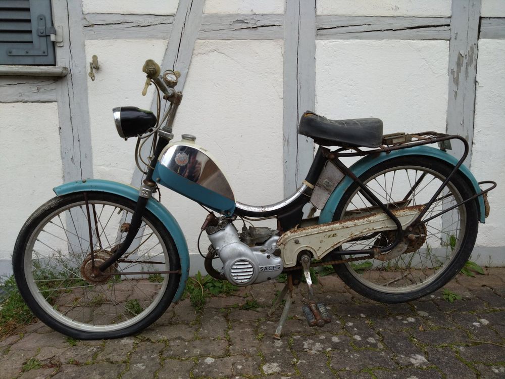 Schöne Sachs Rixe RS 50 / 502 Scheunenfund mit Zollplombe (Gebraucht ...