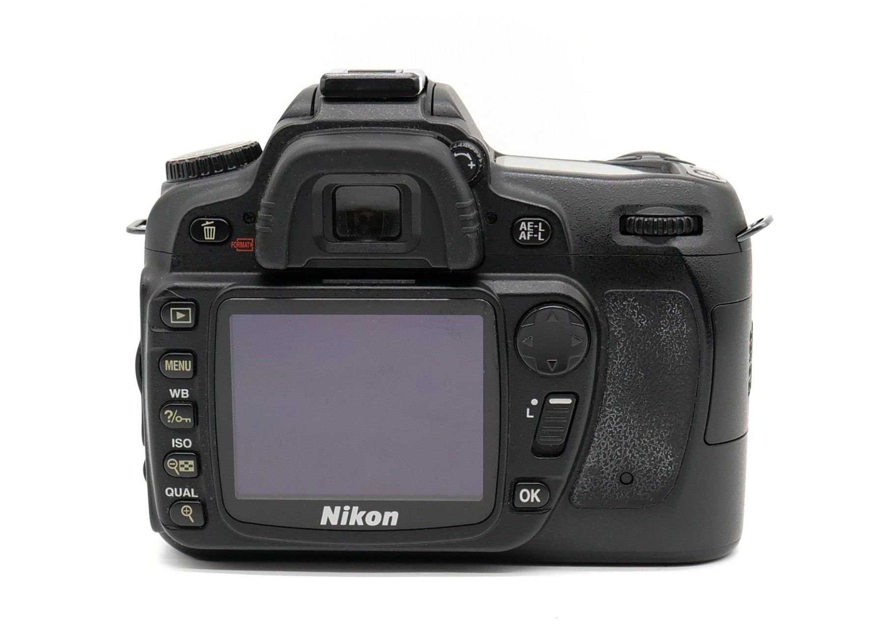 Nikon D80, 10.2MP DSLR-Digitalkamera, CCD, Auslöser 5543 (Gebraucht) in ...