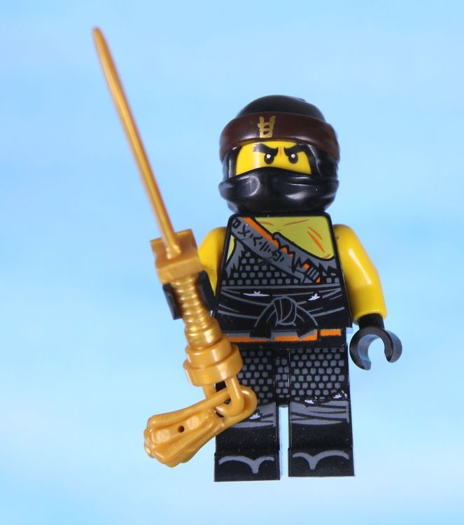 LEGO® Ninjago Minifigur Cole - Hunted, Orange Asian Symbol (Gebraucht ...