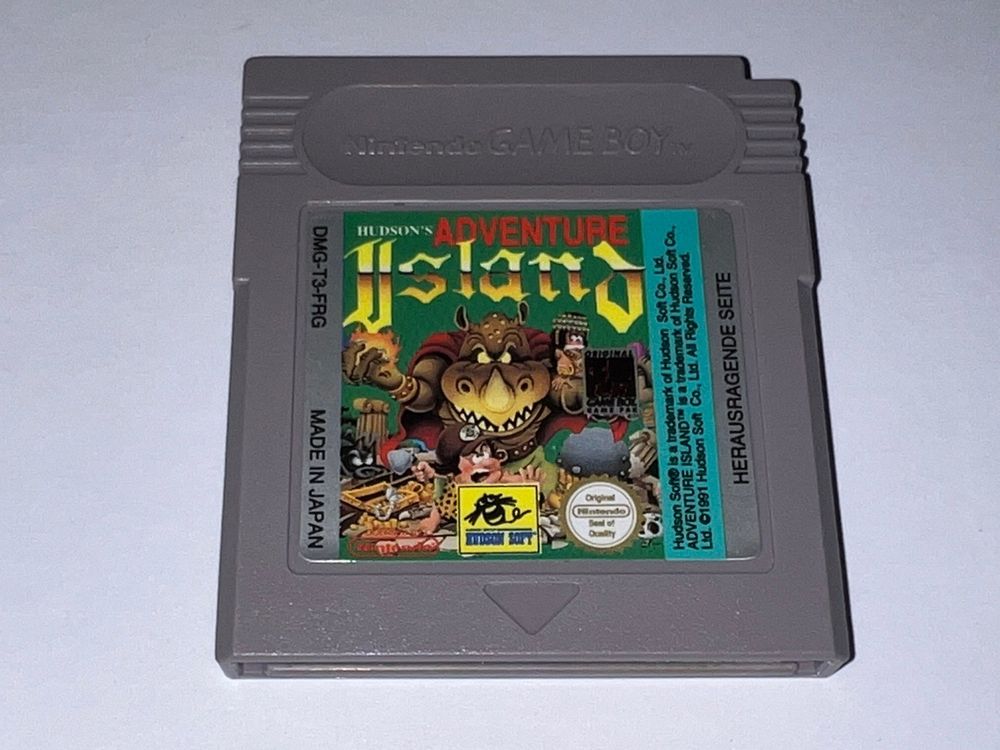 Game Boy Classic (GB) Spiel - Hudson's Adventure Island (Gebraucht) in ...