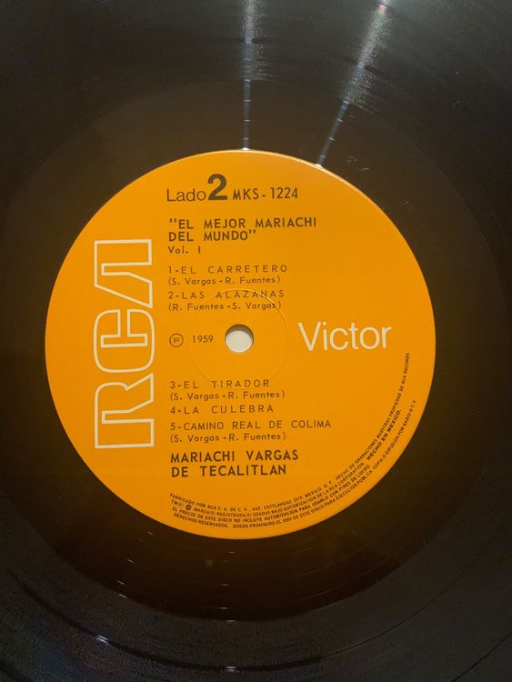 LP Mariachi Vargas “el major mariachi Del Mundo” vol II | Kaufen auf ...