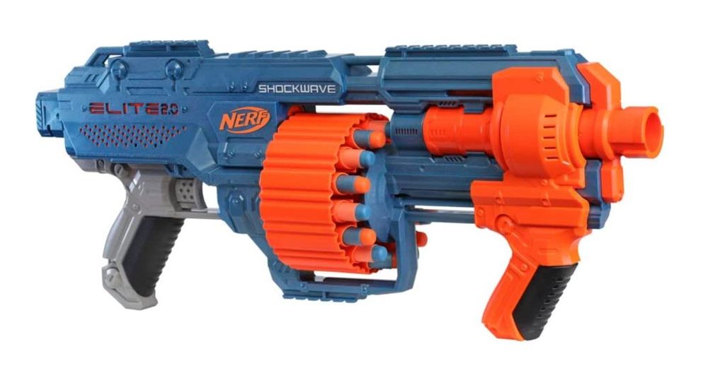 Nerf Elite 2.0 Shockwave RD-15 Blaster (Neu und originalverpackt) in ...
