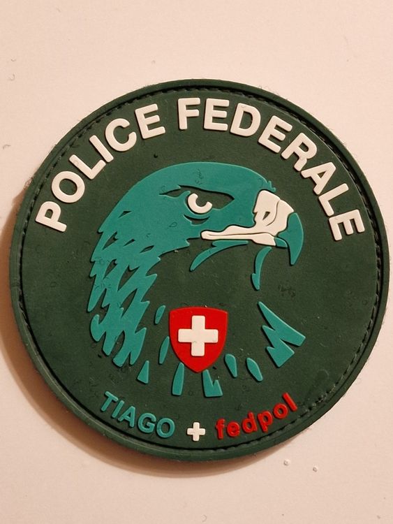 Polizei Badge Police Fedrale Fedpol TIAGO PVC Klett | Kaufen auf Ricardo