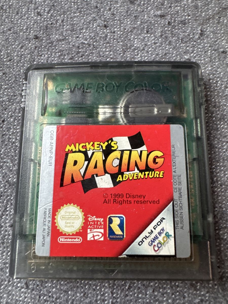 Mickey's Racing Adventure - Game Boy Color - Top Zustand! (Gebraucht ...