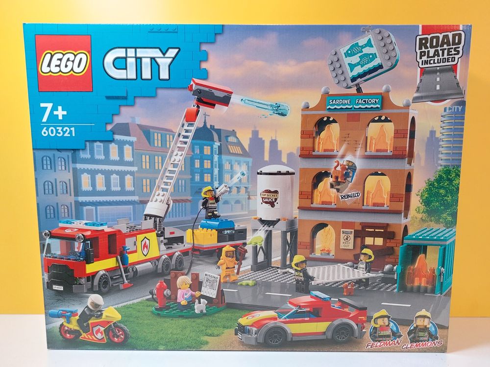 LEGO City 60321 Feuerwehreinsatz mit Löschtruppe NEU | Kaufen auf Ricardo