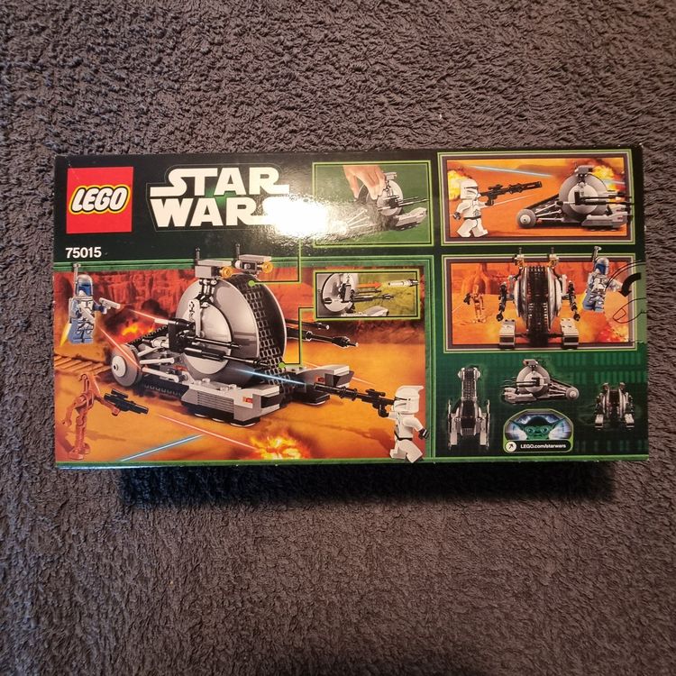 Lego Star Wars 75015 Corporate Alliance Tank Droid (Neu und ...