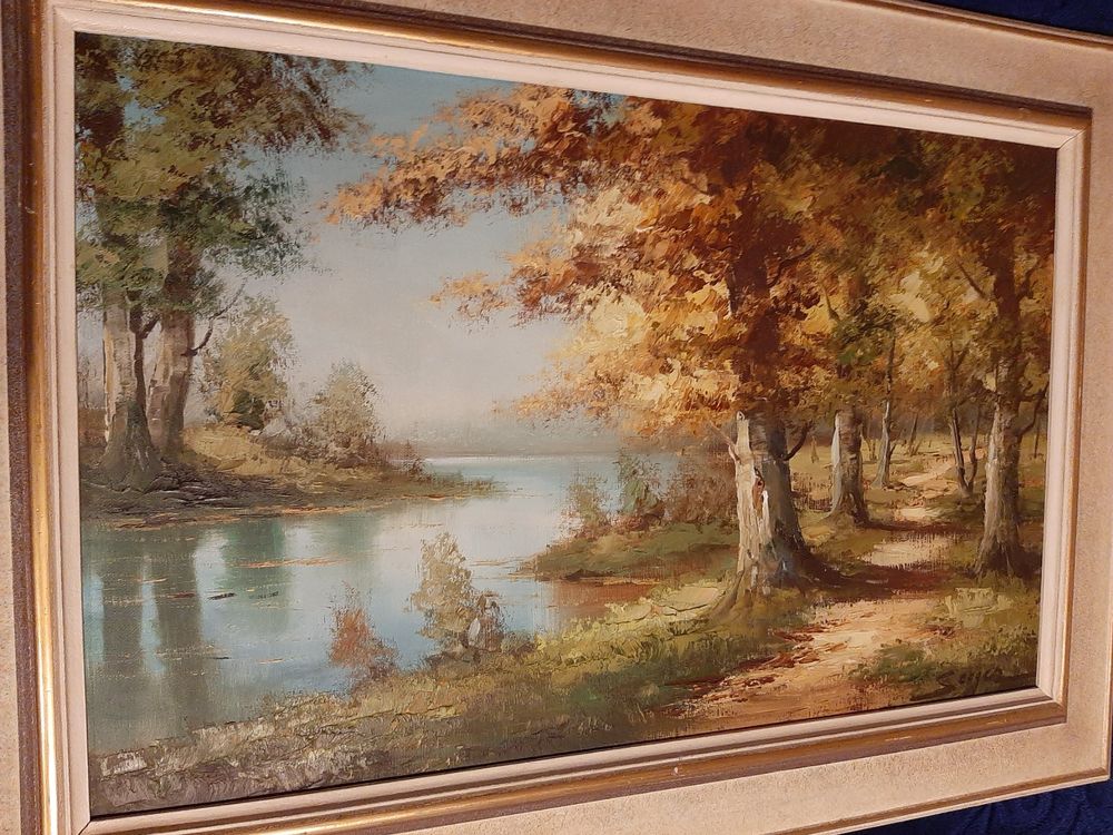 Landschaft Gemälde | Kaufen auf Ricardo