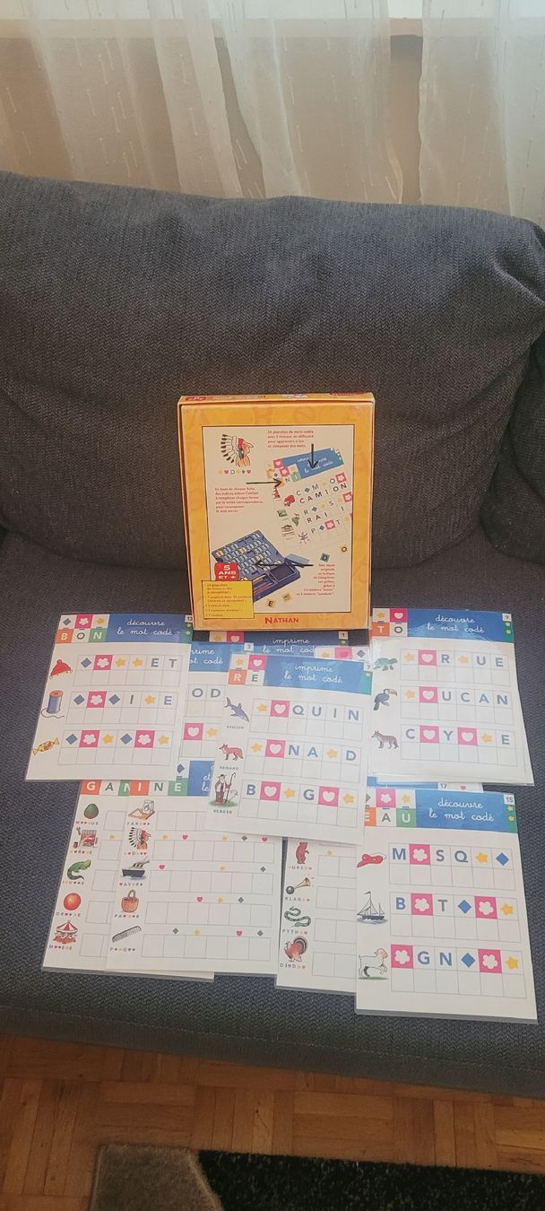 Jeu de mots codés Nathan - Idéal pour apprendre en s'amusant (D ...