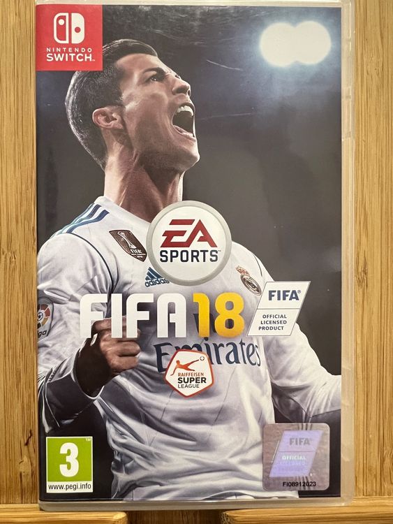 Nintendo Switch Spiel - Fifa 18 (Gebraucht) in Niederhasli für CHF 30 ...