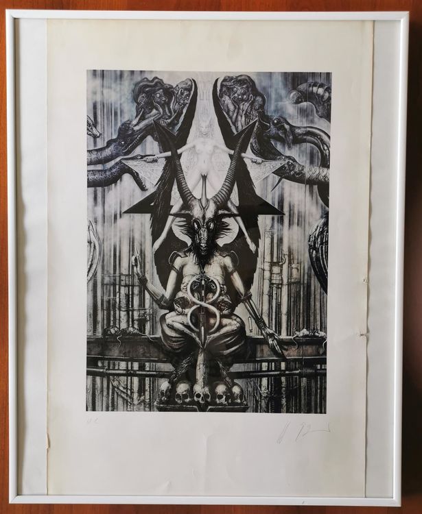 H.R. Giger - Baphomet signiert | Kaufen auf Ricardo