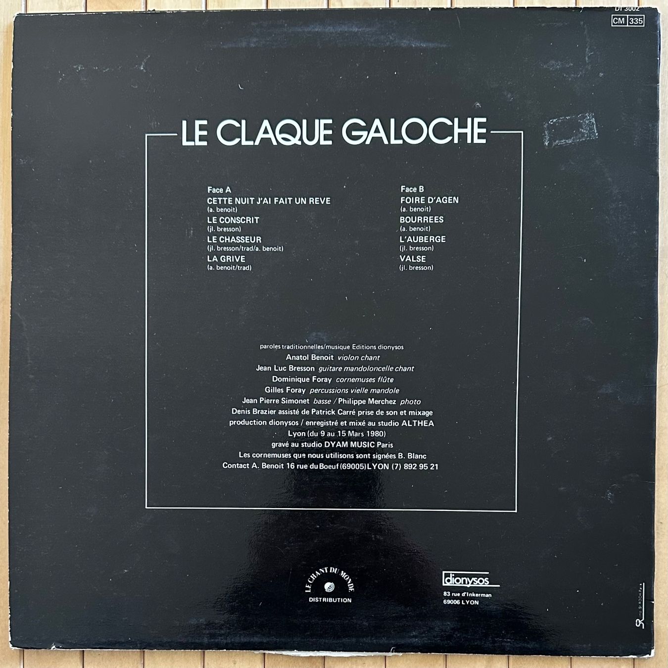LP - Le Claque Galoche - Cette Nuit J'ai Fait Un Rêve (Gebraucht) in ...