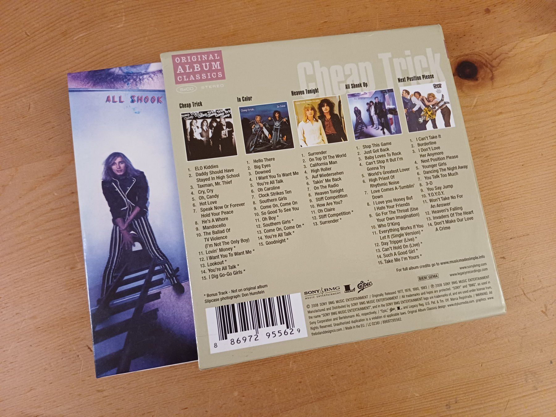 Cheap Trick - Original Album Classics Vol.1 auf 5 CDs (Gebraucht) in ...