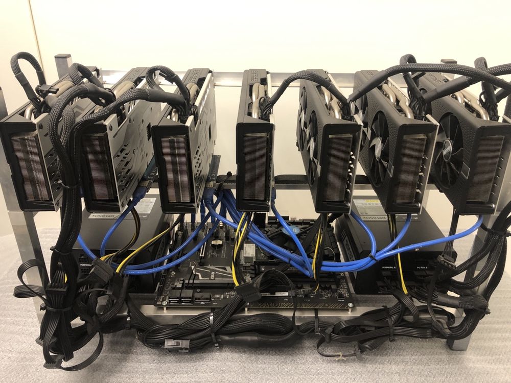 Mining Rig 7x RX580 8GB Sapphire Nitro+ (Gebraucht) in für CHF 700 – mit Lieferung auf Ricardo ...