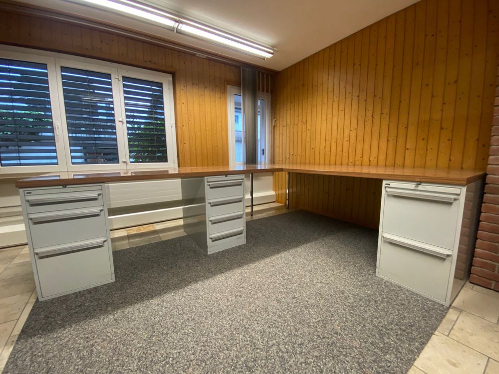 grosser Tisch zum Basteln von Bigla, 3 Stk Schubladenstock (Gebraucht ...