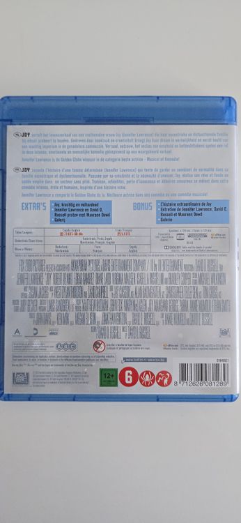 Joy Blu-ray - Jennifer Lawrence, De Niro, Cooper (D'occasion) à Mannens pour CHF 10 – avec ...
