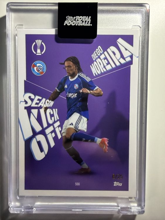 Topps Total Football - Diego Moreira - Strasbourg /25 (D'occasion) à ...
